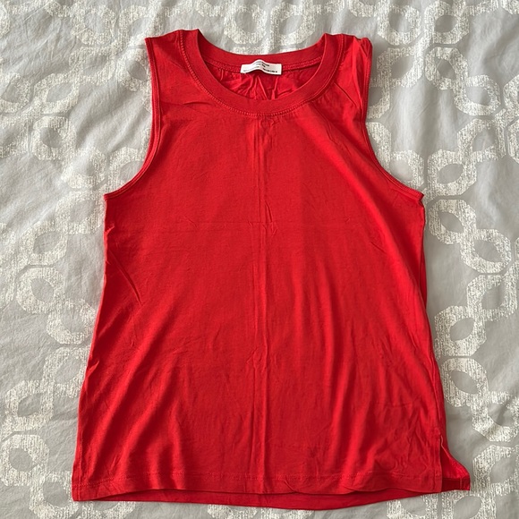 Zara | Tops | Zara Bright Red Tank | Poshmark
